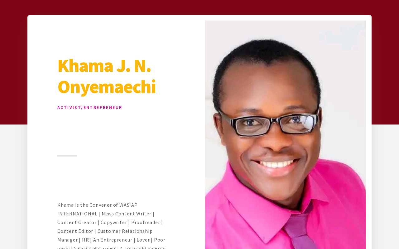 Khama J. N. Onyemaechi